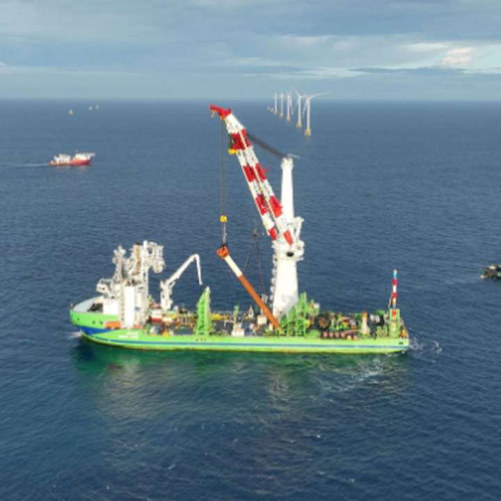 Pin pile installation completed at 1GW Taiwanese wind farm | 4C ...