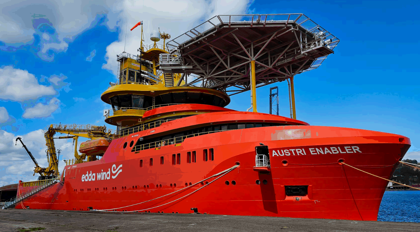 Edda Wind took delivery of commissioning service operation vessel (CSOV ...