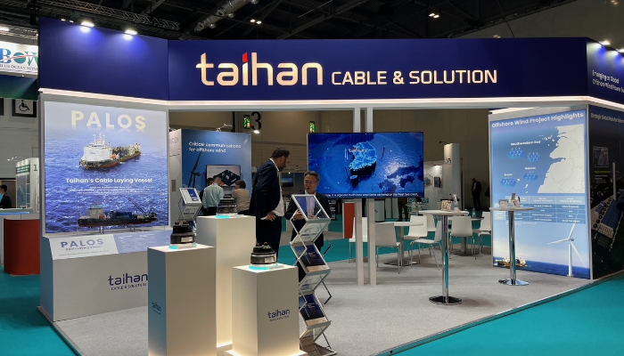 Taihan showcases Korea’s only dedicated cable-laying vessel at GOW 2025 | 4C Offshore News