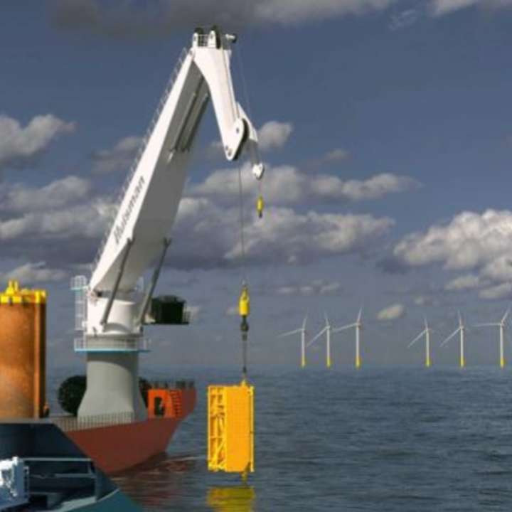 'State-of-the-art' knuckle boom crane ordered for offshore wind vessel ...