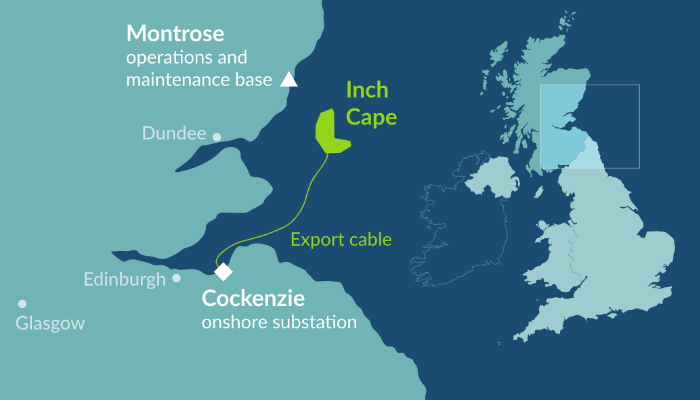 Multi-million-pound support contract awarded for Inch Cape construction ...