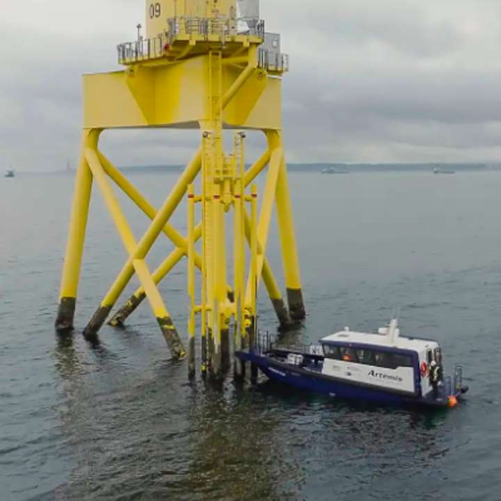 Fully electric offshore wind vessel showcased in Scotland TGS 4C | 4C ...