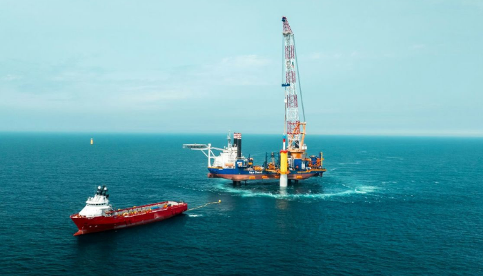 100th monopile installed at 1.4GW North Sea wind farm | 4C Offshore News