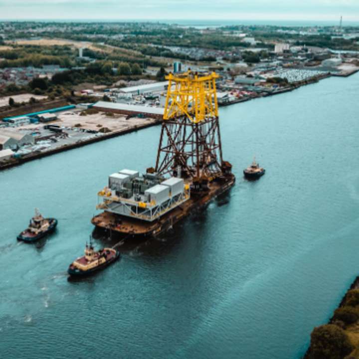 Massive transformer makes its way to Inch Cape TGS 4C | 4C Offshore News