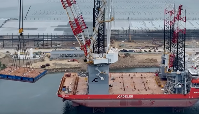 Cadeler kicks off new construction after Wind Ally completes tests TGS ...
