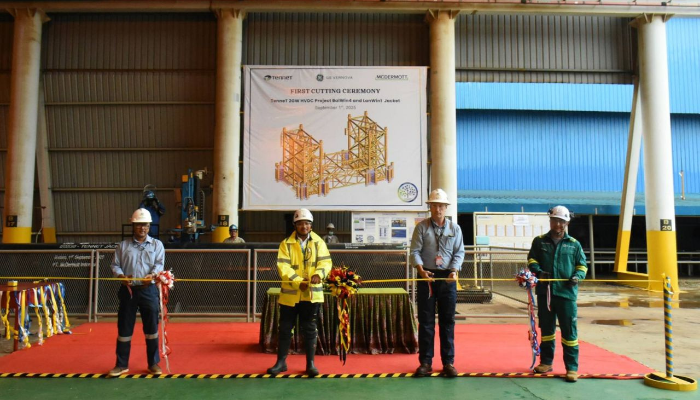 13,000-ton offshore wind platform jacket goes into production TGS 4C ...