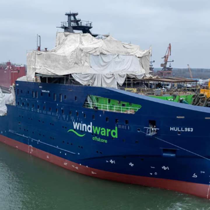 Sea trials underway for Vard-built CSOV | 4C Offshore News