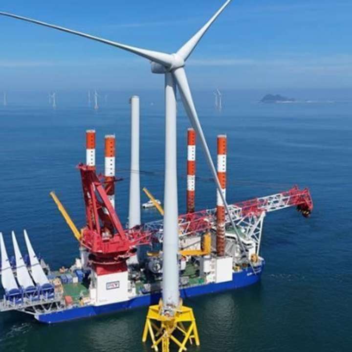 All turbines installed at 238MW Japanese wind farm TGS 4C | 4C Offshore ...