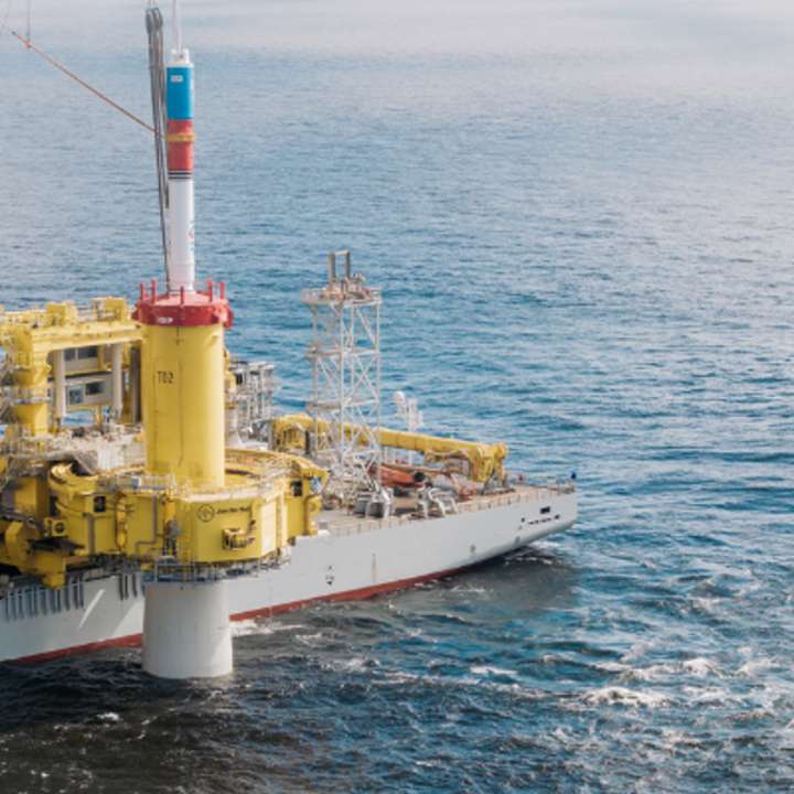 All monopiles now in place at RWE's Thor offshore wind farm TGS 4C | 4C ...