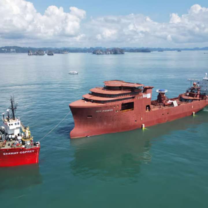 New offshore wind vessel en route to Norway for completion TGS 4C | 4C ...