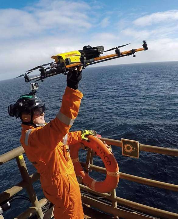 HOME Offshore uses drones | 4C Offshore News