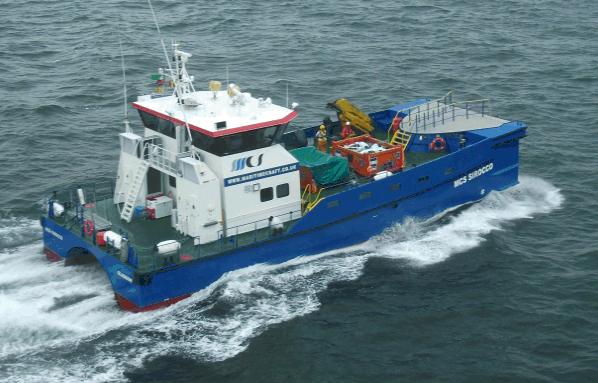 MCS Sirocco - Catamaran - Aluminium | 4C Offshore