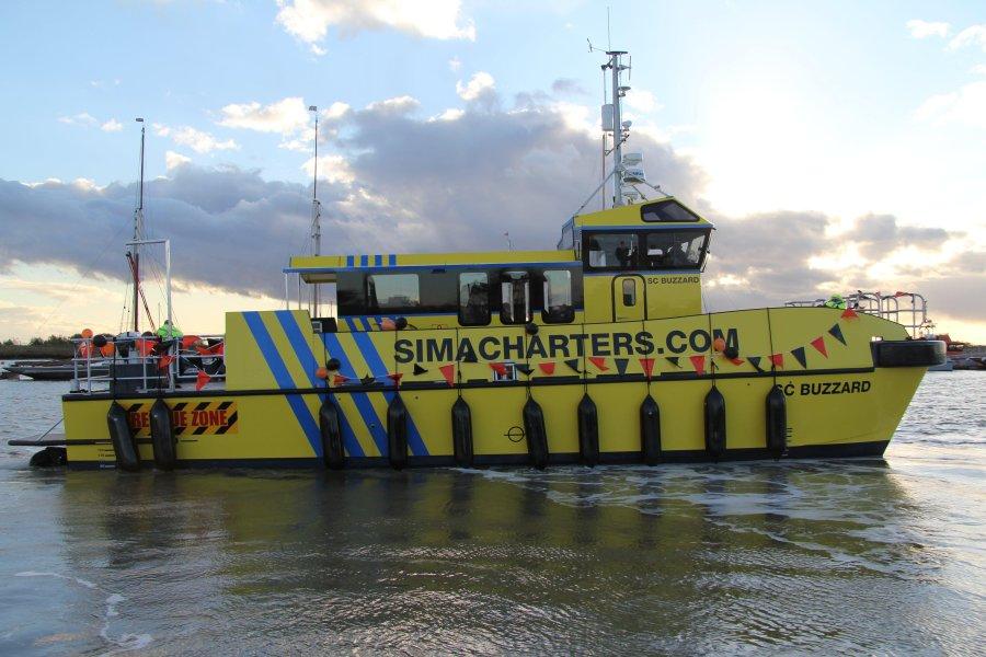 Buzzard - Catamaran - GRP | 4C Offshore