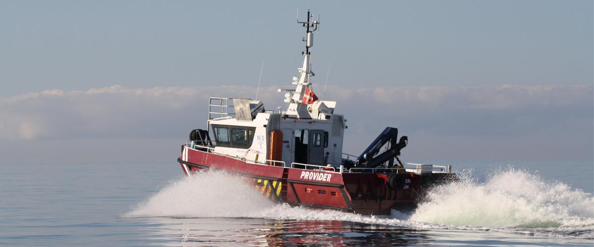 MV Provider - Catamaran - Aluminium | 4C Offshore