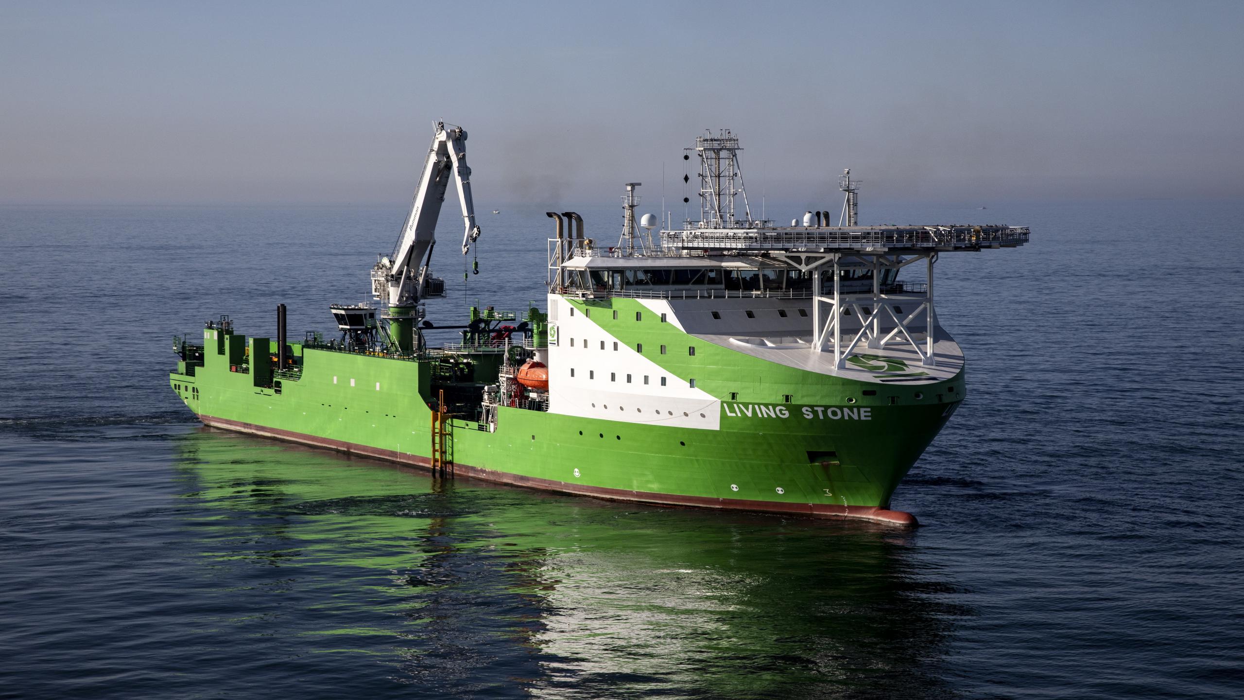 Living Stone - Cable laying vessel | 4C Offshore