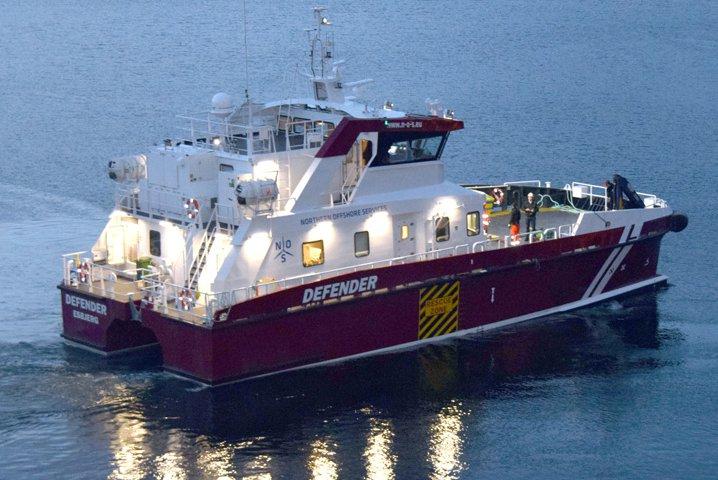 MV Defender - Catamaran - Aluminium | 4C Offshore