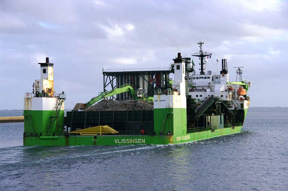 Rollingstone - Stone dumping | 4C Offshore