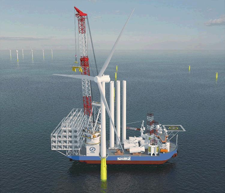 Blue Wind - Jack-up vessel | 4C Offshore