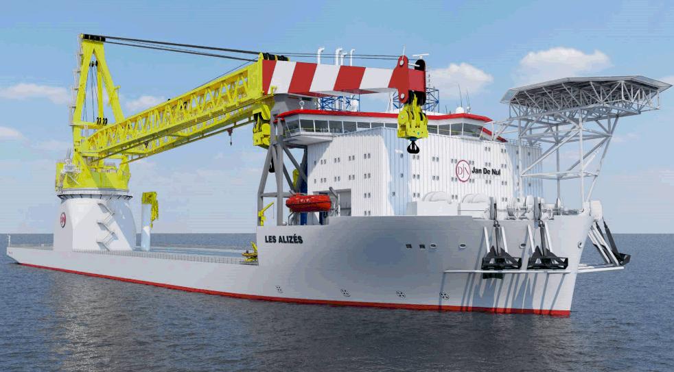 Les Alizes - Heavy Lift Vessel | 4C Offshore