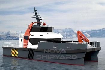 Nova CTV - Catamaran - Aluminium | 4C Offshore