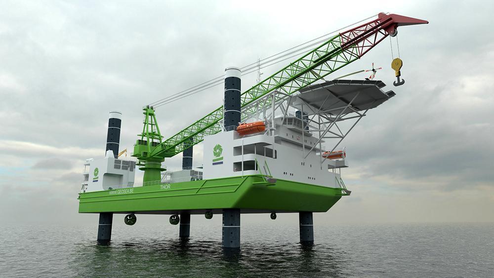 Thor - Jack-up vessel | 4C Offshore