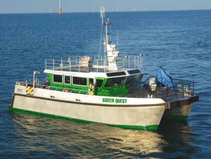 Green Quest - Catamaran - Aluminium | 4C Offshore